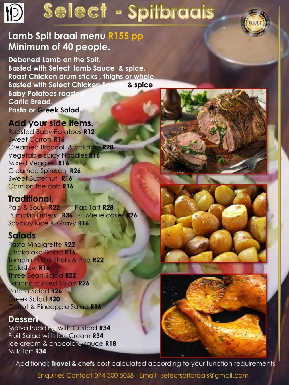 Home - Select Spitbraais