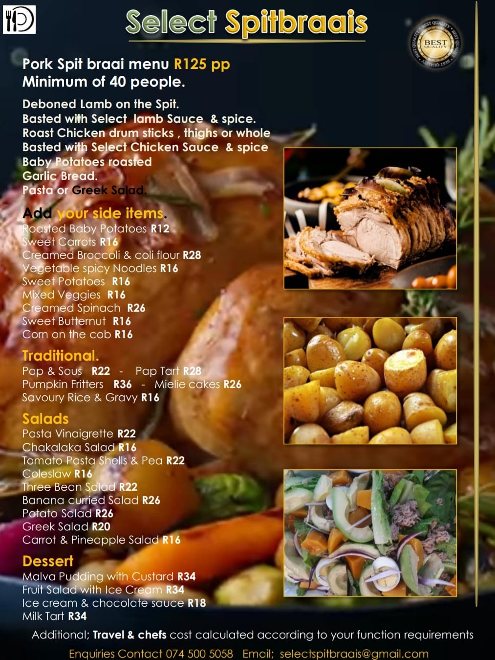 Home - Select Spitbraais